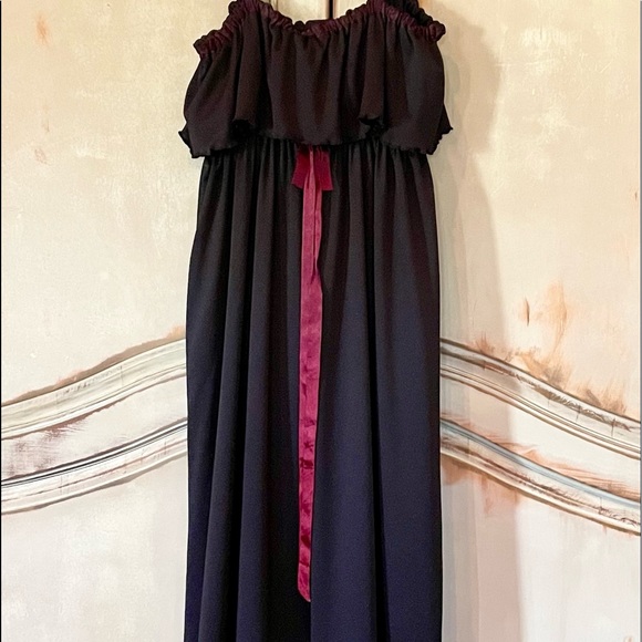 vicky vaughan | Dresses | Vintage Vicky Vaughan Dress Black Prairie ...